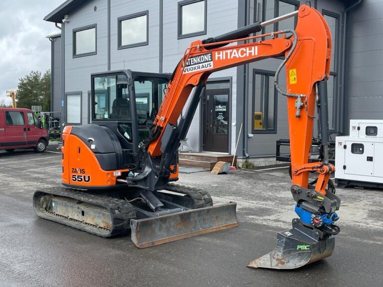 Hitachi ZX 55U-5A kaivinkone - Latenkone